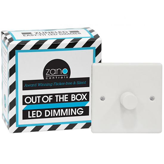 1 Gang LED Dimmer Switch Digital - Single Plate White| Electrical ...