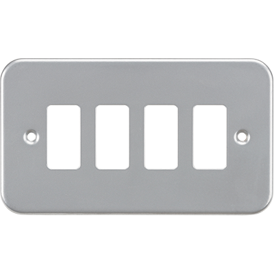 Metalclad 4G grid faceplate| Electrical Wholesaler