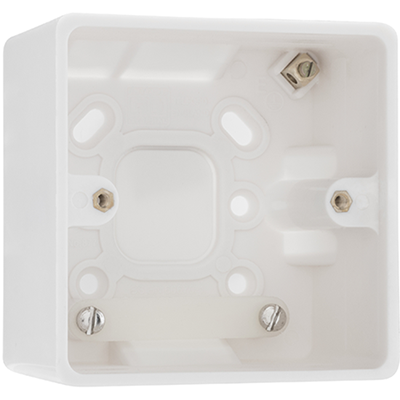1 Gang Surface Box 50mm| Electrical Wholesaler