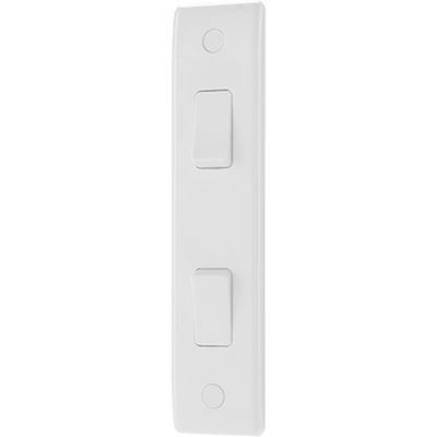 10A 2 Gang 2 Way Architrave Switch| Electrical Wholesaler