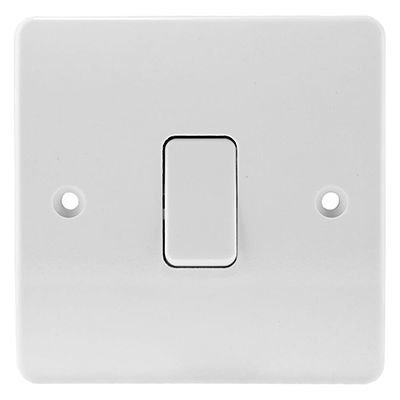 10A 1 Gang 1 Way Single Pole Switch| Electrical Wholesaler