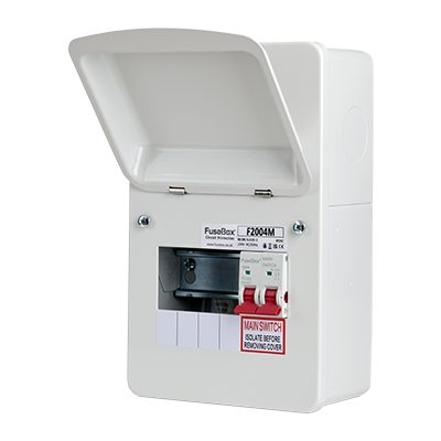 4 Way Main Switch Consumer Unit| Electrical Wholesaler