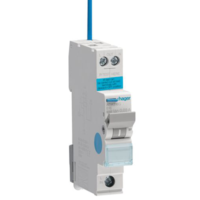 16A Single Pole B Curve 6kA Type A RCBO| Electrical Wholesaler