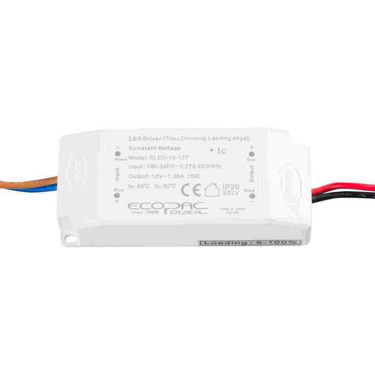 Electrical Wholesaler. 15W 24V Triac Dimmable LED Driver