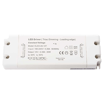 25W 24V Triac Dimmable LED Driver| Electrical Wholesaler