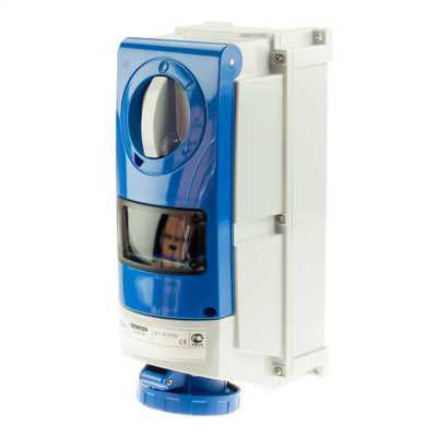 Gewiss 32A 2P+E 230V Interlocked Switched Socket IP66| Electrical ...