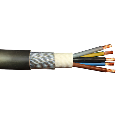 4mm 6945X Five Core Steel Wire Armoured Cable - Per Metre| Electrical ...
