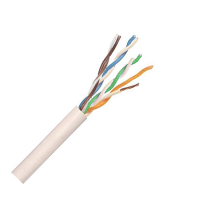 Budget 4 Pairs CCS Telecom Cable White PVC - 100MTR| Electrical Wholesaler