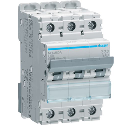 50A Triple Pole C Curve 10kA MCB| Electrical Wholesaler