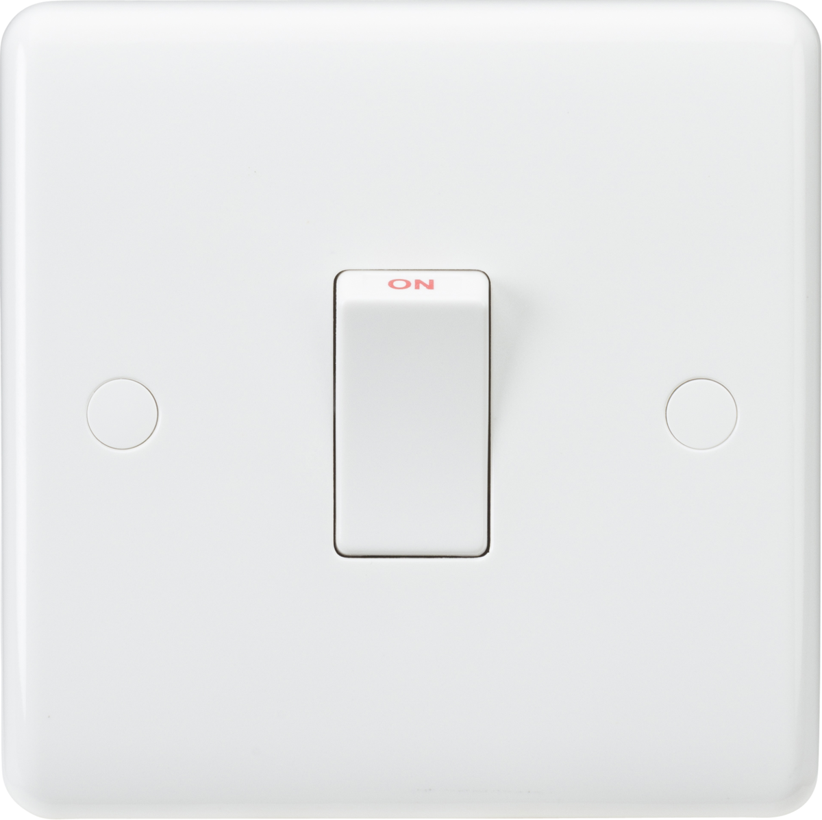 Electrical Wholesaler. Curved edge 20A DP Switch