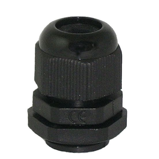IP65 PG21 13-18mm Cable Glands Black - Pack of 10| Electrical Wholesaler