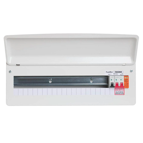 20 Way RCBO Consumer Unit with SPD| Electrical Wholesaler