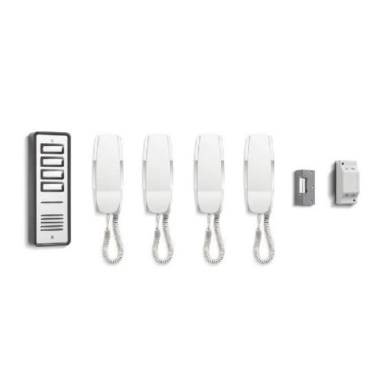 4 Way Audio Door Entry System| Electrical Wholesaler