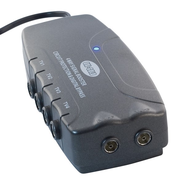 Selectric LG303 4‑Way Digital‑Bypass Booster Box – Black (OXi‑GOLD ...