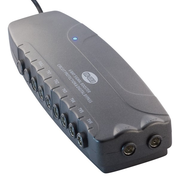 6 Way Booster Box with Digital Bypass & Circuit Protection| Electrical ...