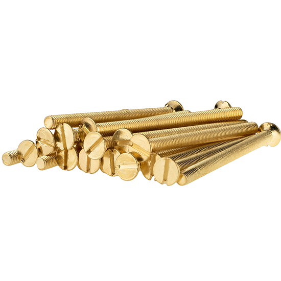 Pack of 20 - M3.5 x 50mm Long Flat-Head Countersunk Electrical Fixing ...