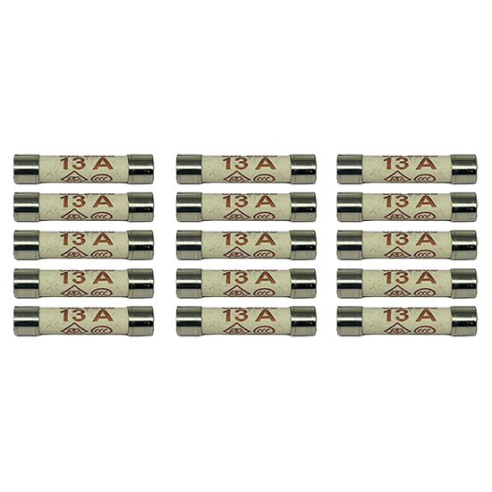 BS1352 ASTA Certified 13A Fuse - Pack of 15| Electrical Wholesaler