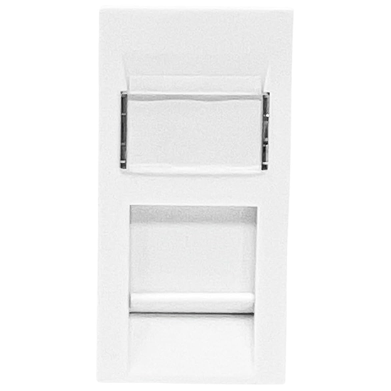 Evoges EVODMCAT6W | White Cat6 RJ45 Network Data Outlet Module ...