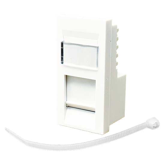 Evoges EVODMCAT6W | White Cat6 RJ45 Network Data Outlet Module ...
